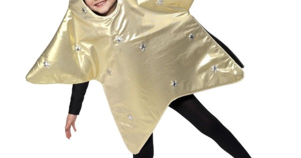 Christmas star, costume for kids, S - S31310S