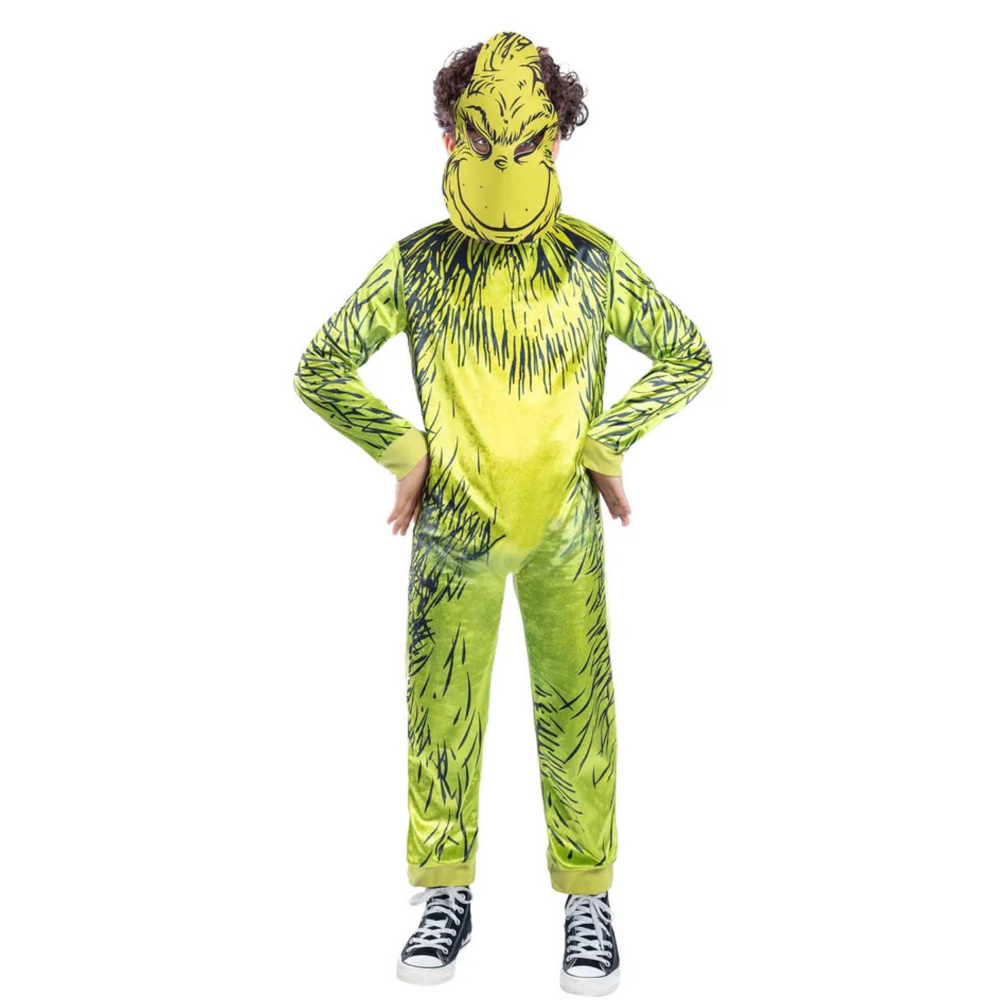 Grinch, costume for kids, M - S82084M