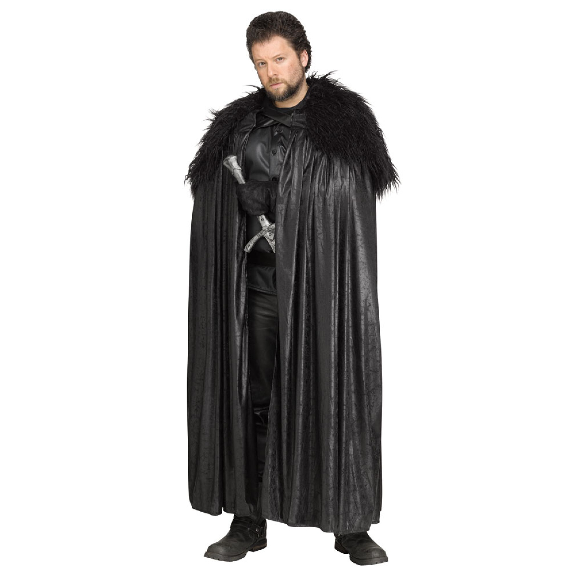 Winter Lord cloak, costume for men, on - PA6275