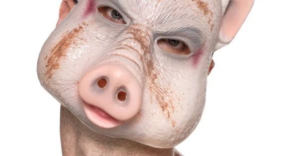 Evil pig killer mask - S49116